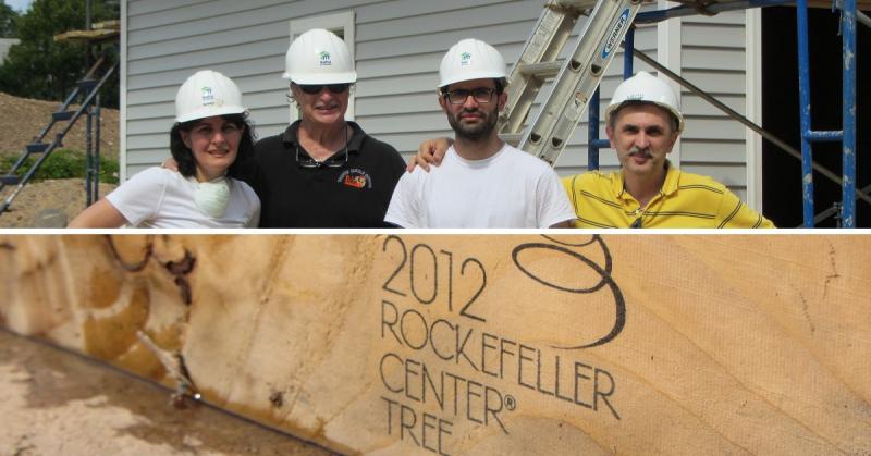 Rockefeller Center Christmas tree part of Habitat for Humanity home ...