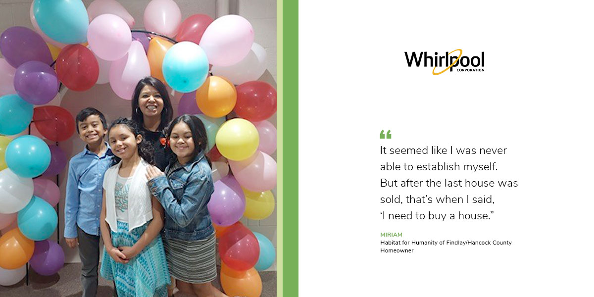Findlay, Ohio family moves into ‘BuildBetter with Whirlpool’ climate ...