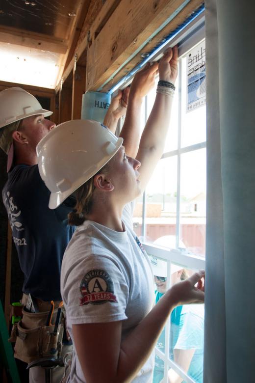 Habitat AmeriCorps Build-a-Thon: 10 years after Katrina and Rita ...
