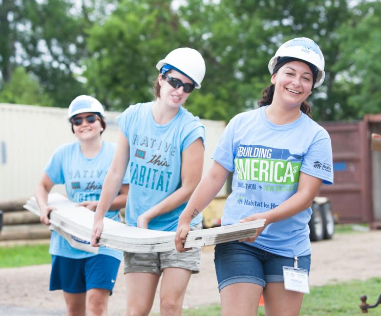 Habitat AmeriCorps Build-a-Thon: 10 years after Katrina and Rita ...