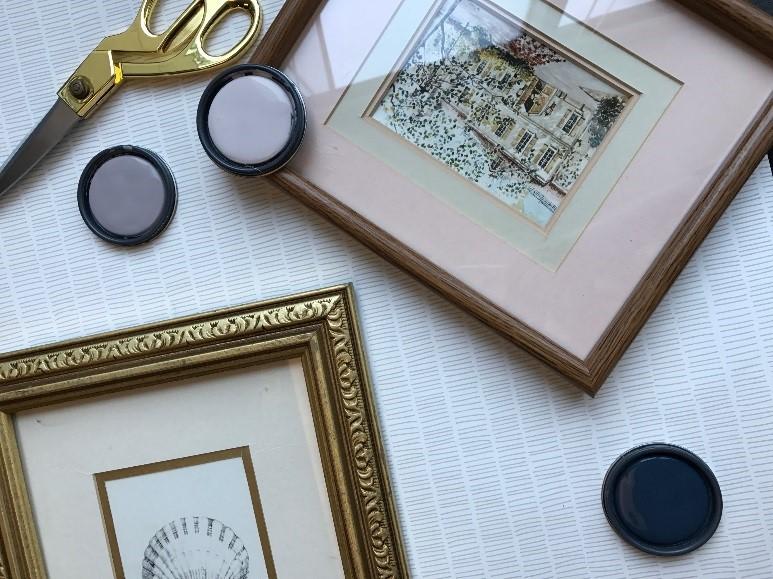 Make your own DIY gallery wall with repurposed vintage frames | Habitat for Humanity